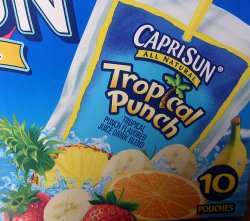 Capri Sun Tropical Punch: All Natural* – Mouse Print*